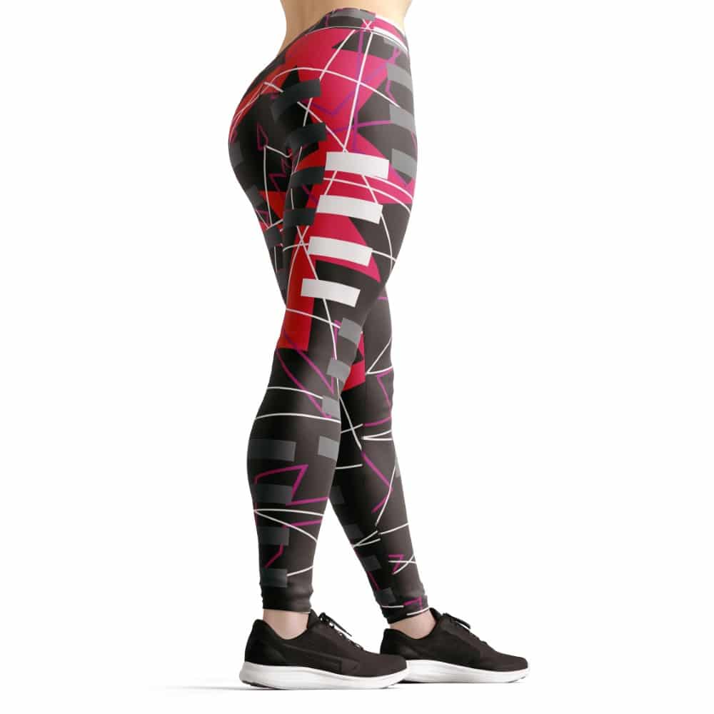 Calzas Black Red Rectangle - Samex [Fabricantes de Ropa Deportiva]